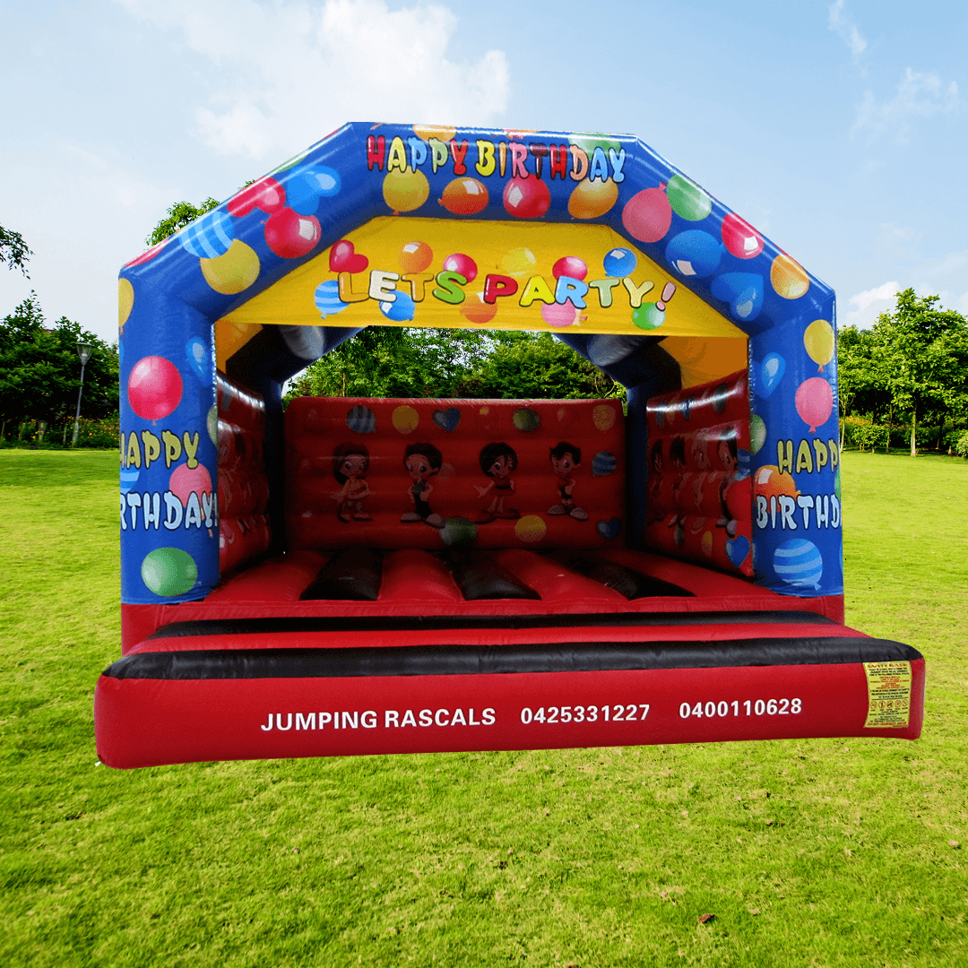 Happy Birthday Large Jumping Castle | Jumping Rascals