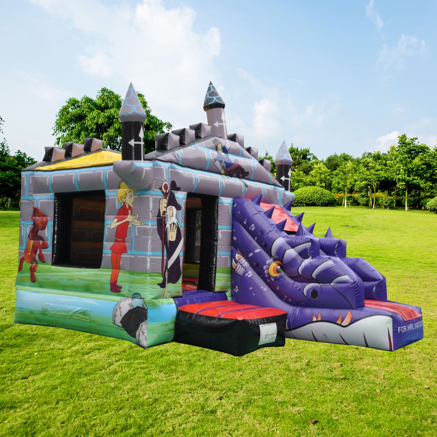 Medieval Combo Jumping Castle | Jumping Rascals