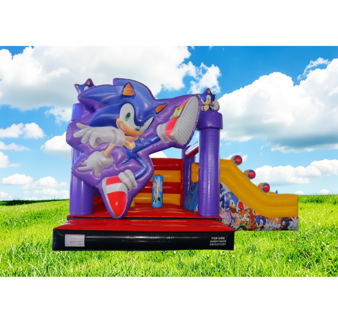 Sonic Combo Jumping Castle Hire | Jumping Rascals
